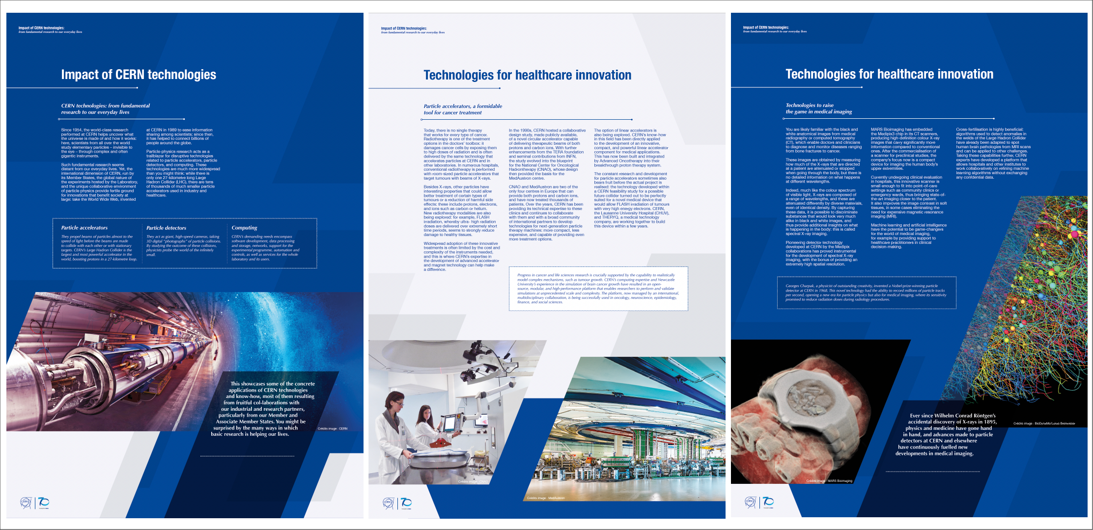 Impact of CERN technologies | CERN Design Guidelines